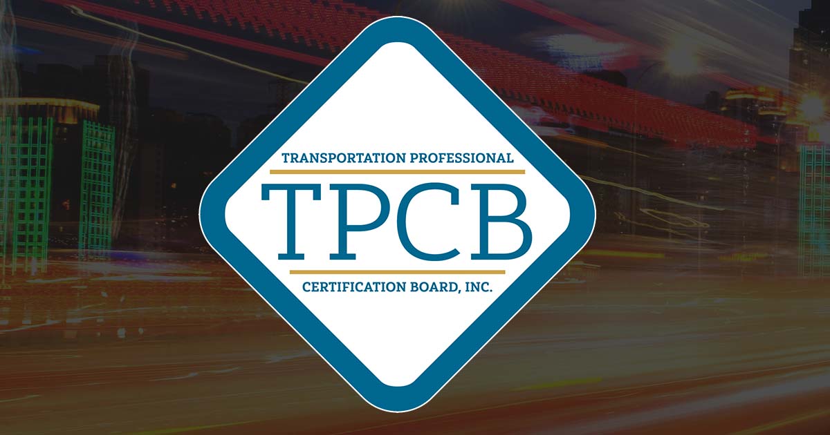 FAQs - Transportation Professional Certification Board